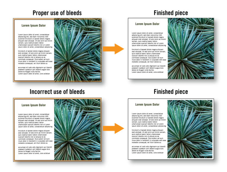 The Ultimate Guide for Adding Bleeds to your Print Project | Poor ...