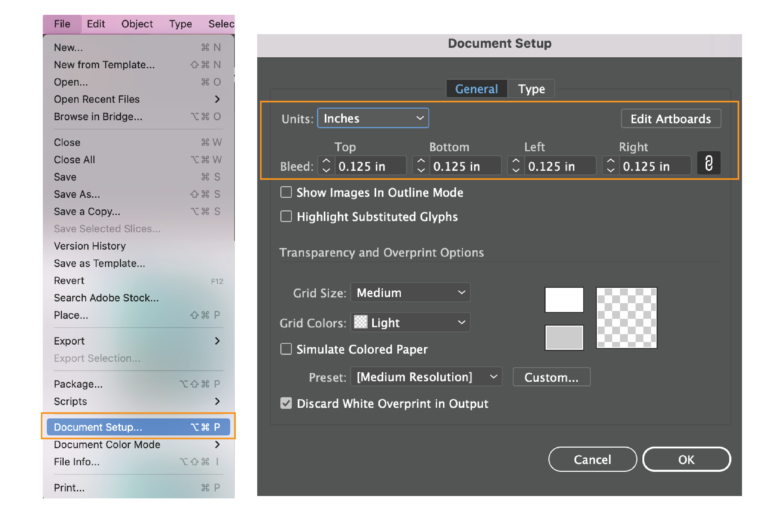 The Ultimate Guide for Adding Bleeds to your Print Project | Poor ...